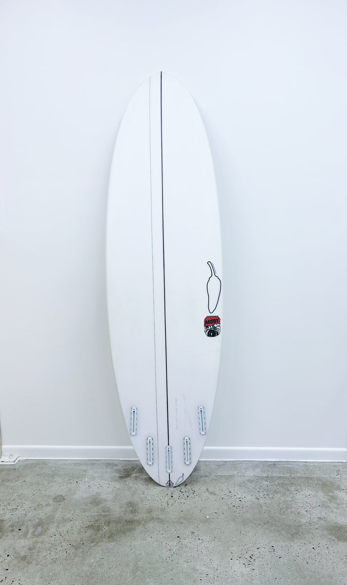 AGED STOCK (CHILLI MIDDY) 6'4 x 21 x 2 9/16 #656176 – The Board Lab